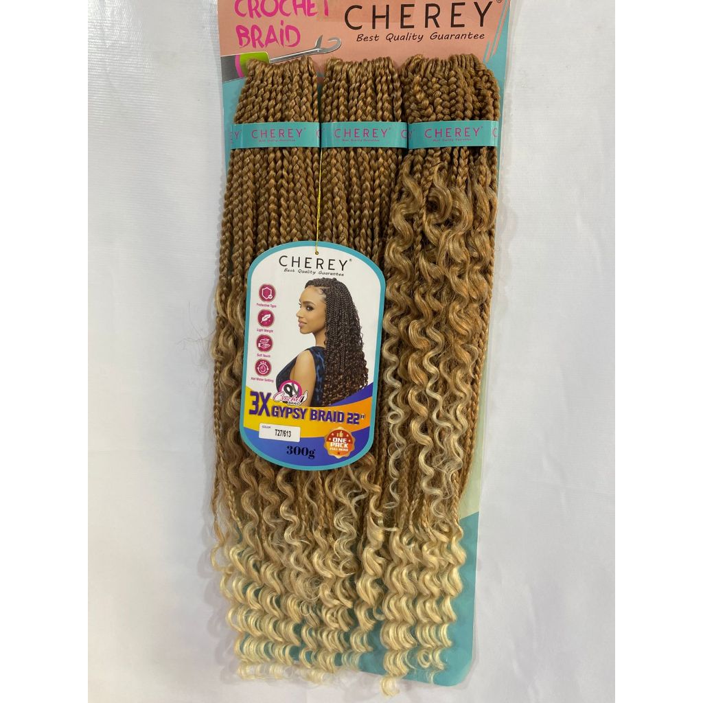 Gypsy Braid Crochet Cherey 300g Cachos Boho Box | Shopee Brasil