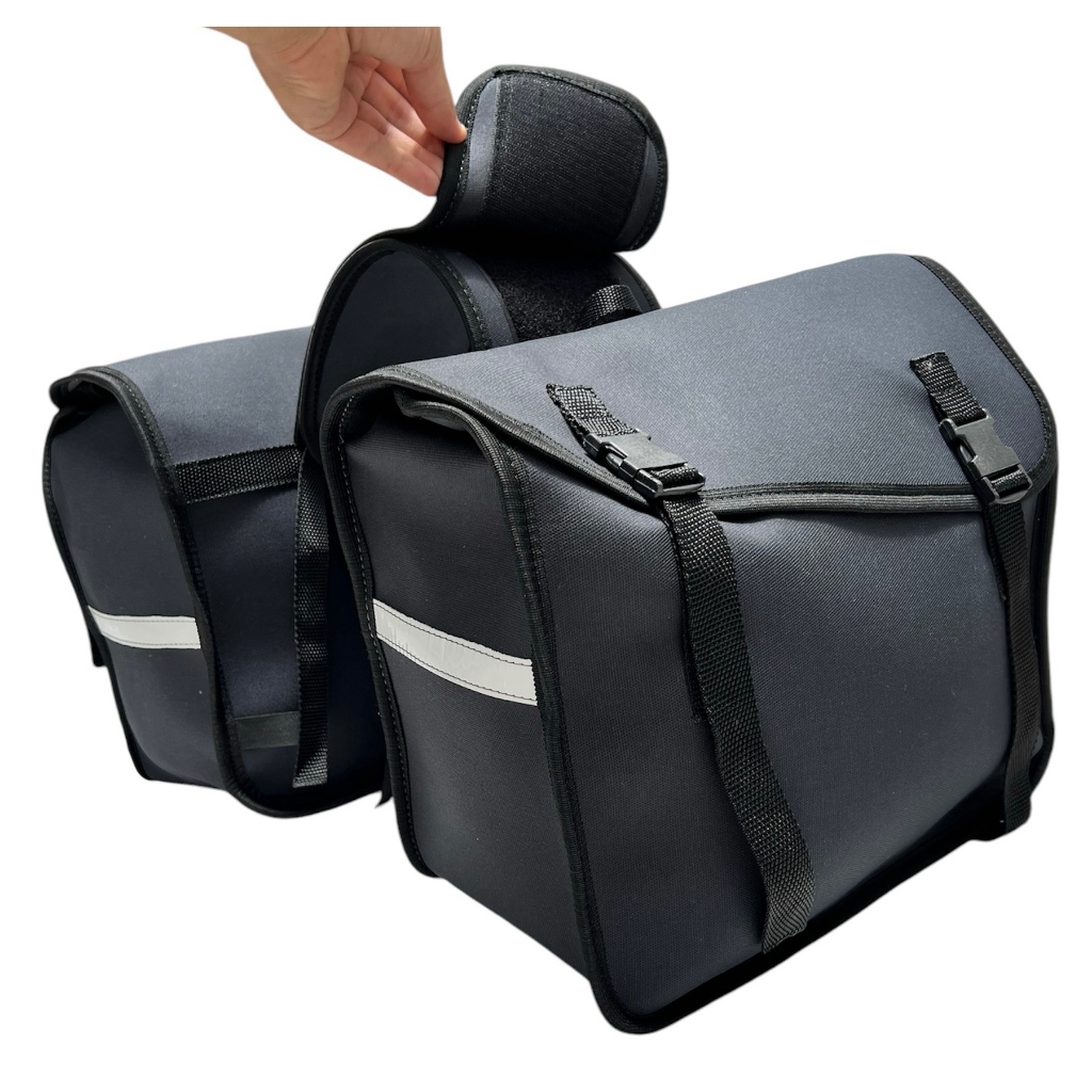 Bolsa Alforge Lateral Moto Universal 50lt Reforçado Eva 3mm | Shopee Brasil