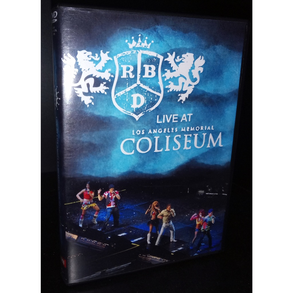 DVD RBD Live At Los Angeles Memorial Coliseum [FAN MADE] | Shopee Brasil