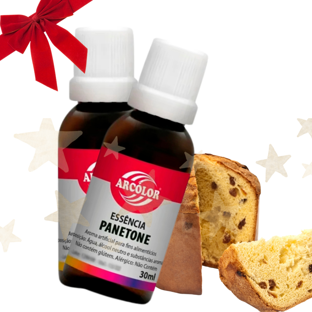 Essência De Panetone Super Concentrado Para Natal E Culinária Caseira ...