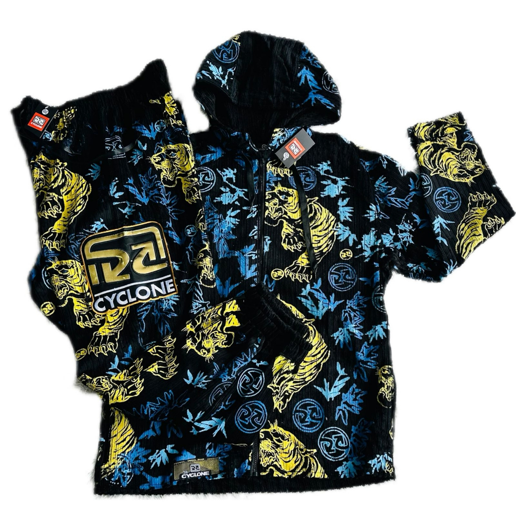 Kit Jaqueta Da Cyclone Veludo Do Tigre + Calça Mandrake New | Shopee Brasil