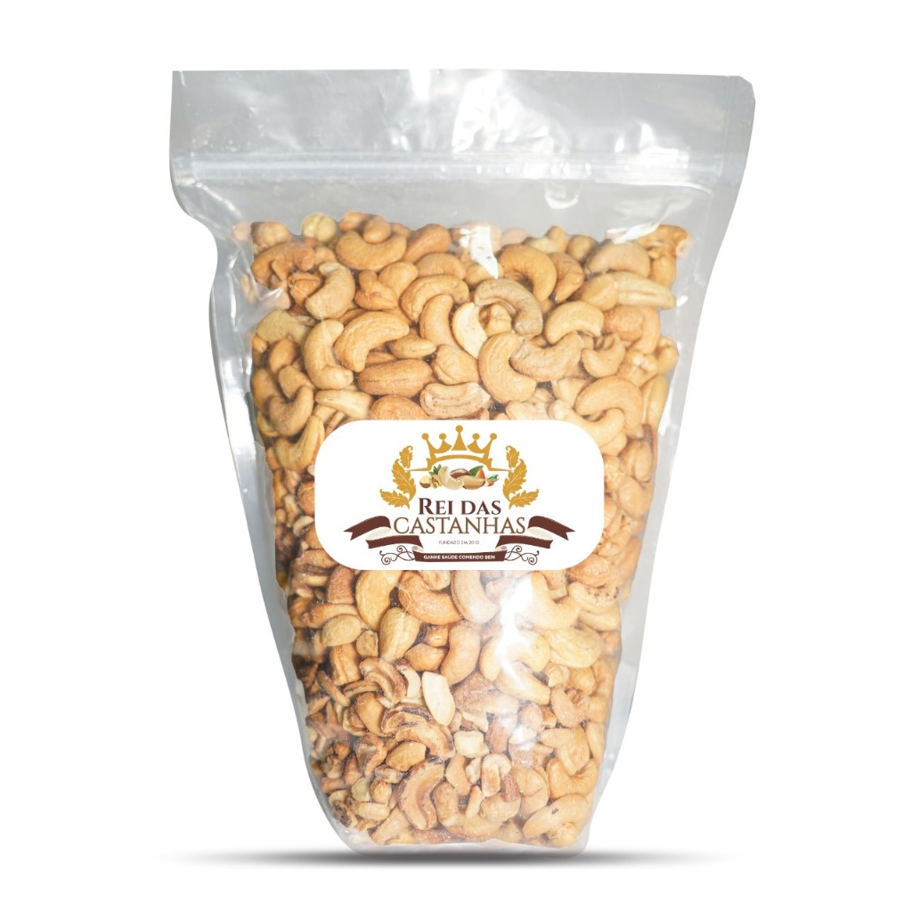 Mix de Caju Premium [COM ATM] - 500G/1KG - Indústria Rei das Castanhas | Shopee Brasil