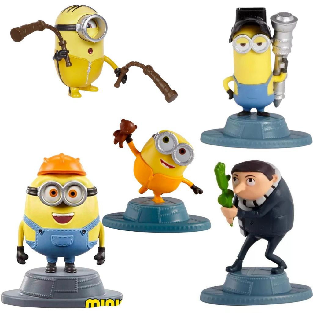 Boneco Minions The Rise of Gru - Colecionáveis Divertidos | Shopee Brasil
