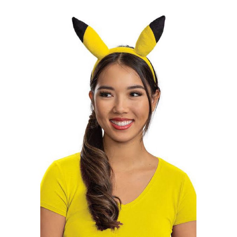 Tiara Divertida Amarela Pokémon Pikachu cosplay fantasia infantil ...