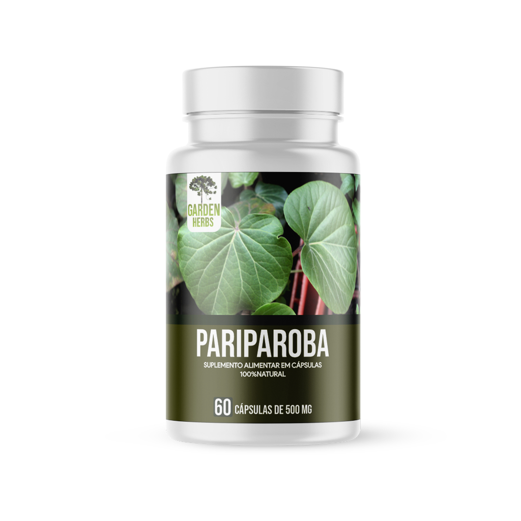 Pariparoba ( Extrato da planta ) 500 Mg - 60 cápsulas | Shopee Brasil