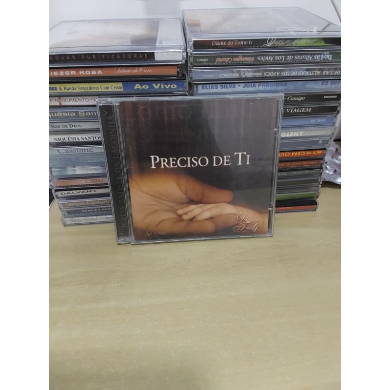 CD Diante do Trono - Preciso de ti | Shopee Brasil