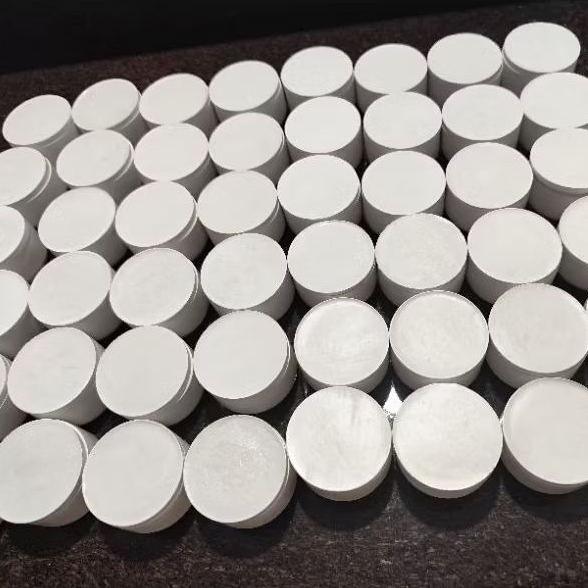 20 mini potes de gesso 4x4, com tampa para velas impermeabilizados ...