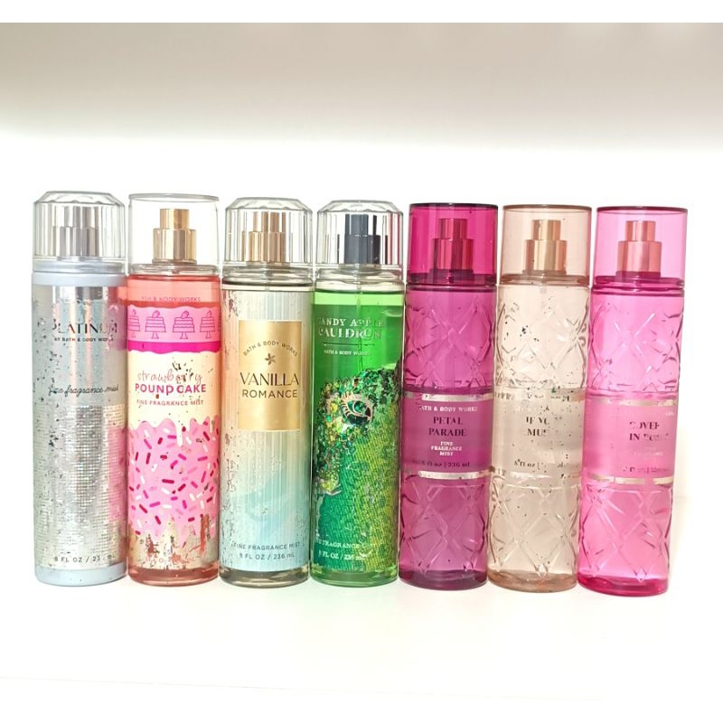 Bath & Body Works Splash com Avaria escolha a fragrância | Shopee Brasil