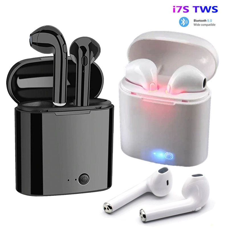 Fone Sem Fio i7 mini Tws Bluetooth Para Celular Com Microfone. ALTA QUALIDADE HD | Shopee Brasil