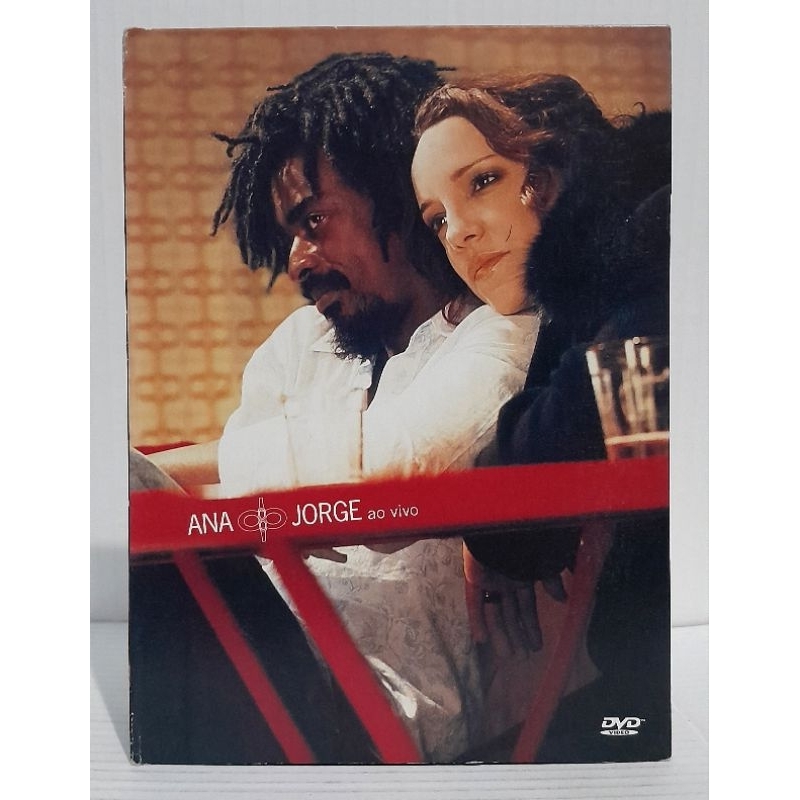 Dvd Ana e Jorge - Ao Vivo (Ana Carolina e Seu Jorge) Original Usado | Shopee Brasil
