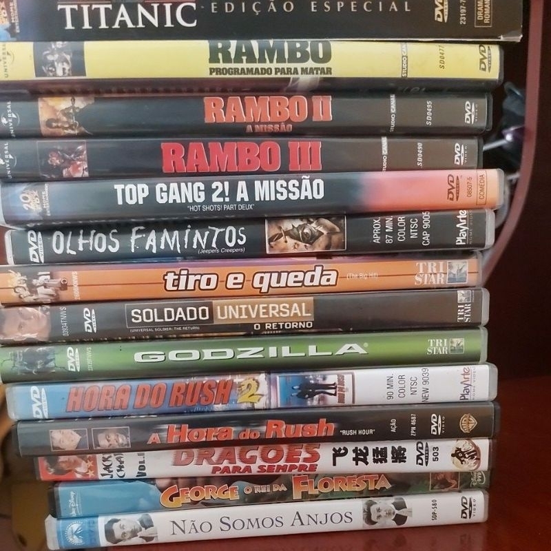 16 dvds originais | Shopee Brasil