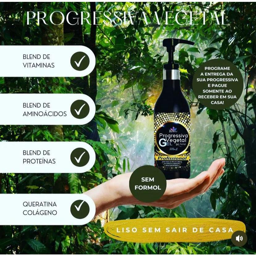 Progressiva vegetal sem formol para alisar sem danificar os cabelos ...