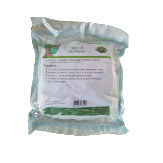 Kit esteril cirurgico Periodontal GR20 com 9 peças - Protdesc | Shopee ...