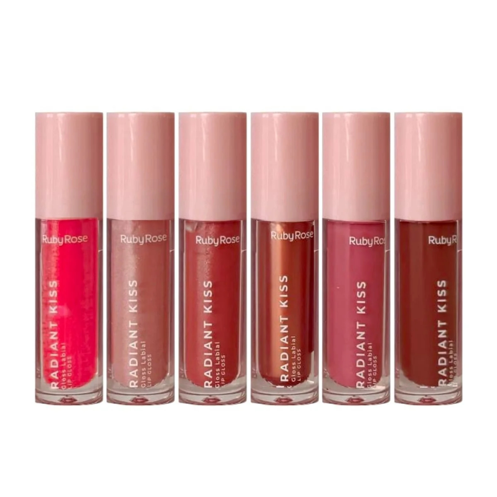 Gloss Labial Radiant Kiss Linha Rosa Ruby Rose | Shopee Brasil