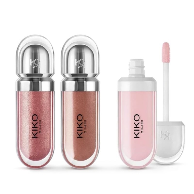 Gloss Kiko Milano ORIGINAL - Gloss Hidratante para os lábios com efeito 3D | Shopee Brasil
