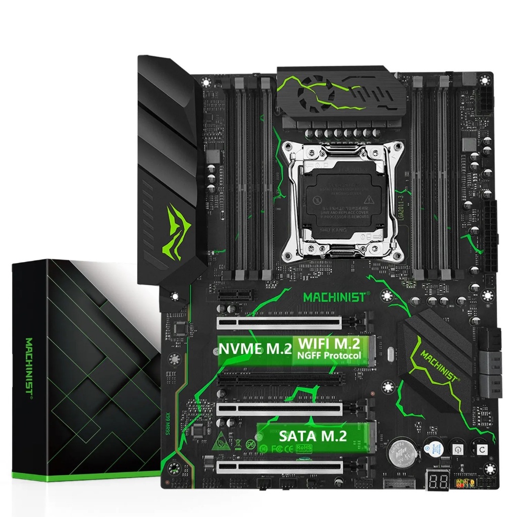 Placa Mãe X99 Ultra Intel Xeon Lga 2011 V4 2x M.2 3x Pci-e | Shopee Brasil