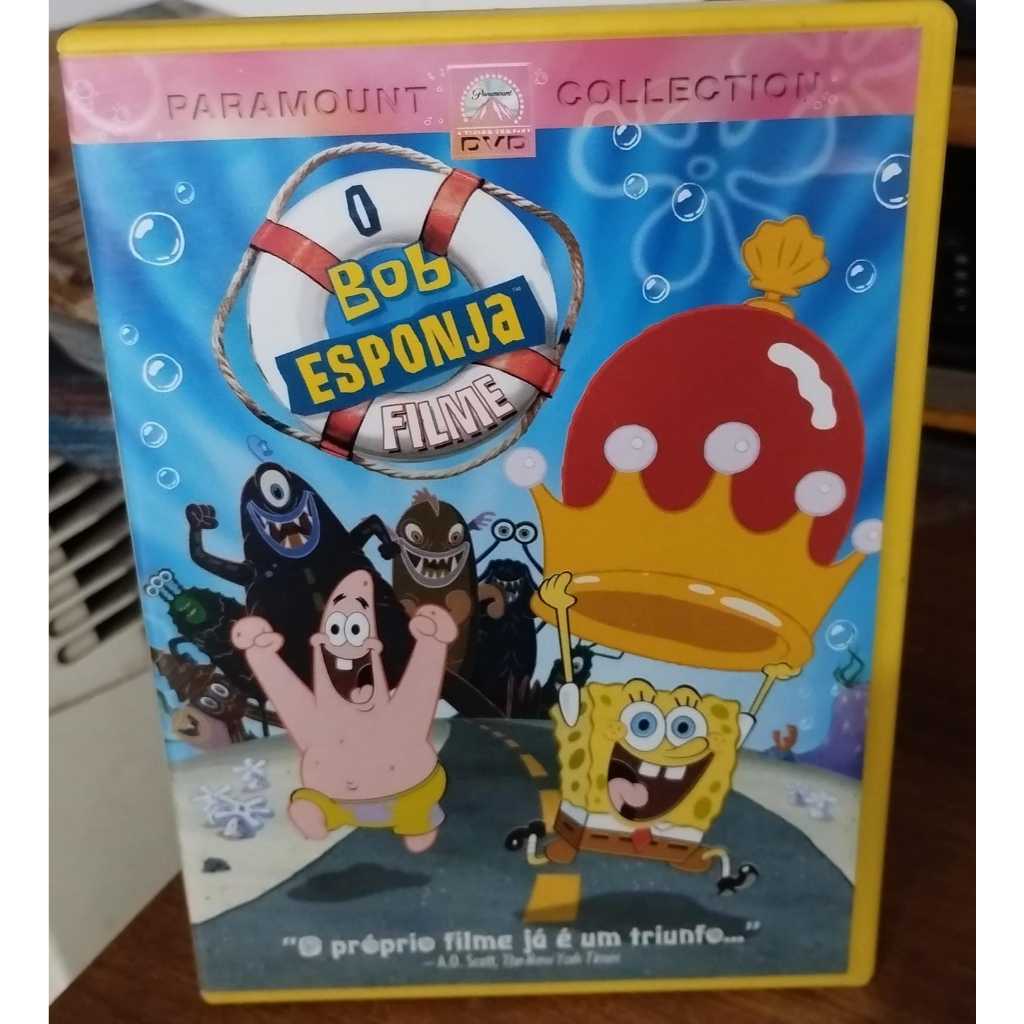 dvd o bob esponja filme 2525 | Shopee Brasil