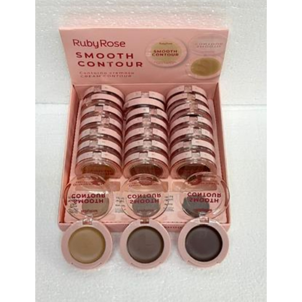 Contorno Facial Cremoso Smooth Contour Ruby Rose 5,5g - HBM2013 ...