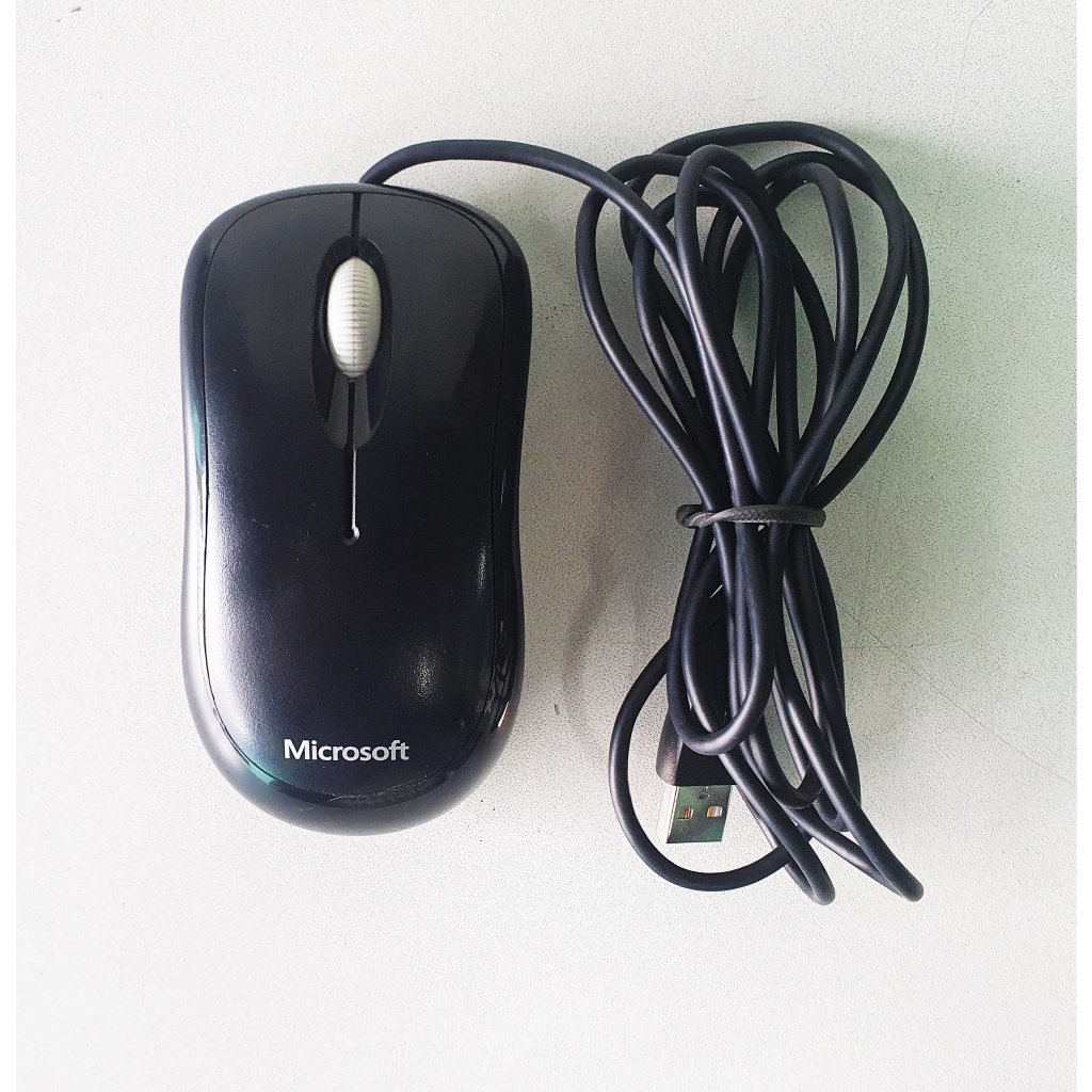 Mouse Com Fio Usb Óptico Microsoft Msk-1113 - Usado | Shopee Brasil