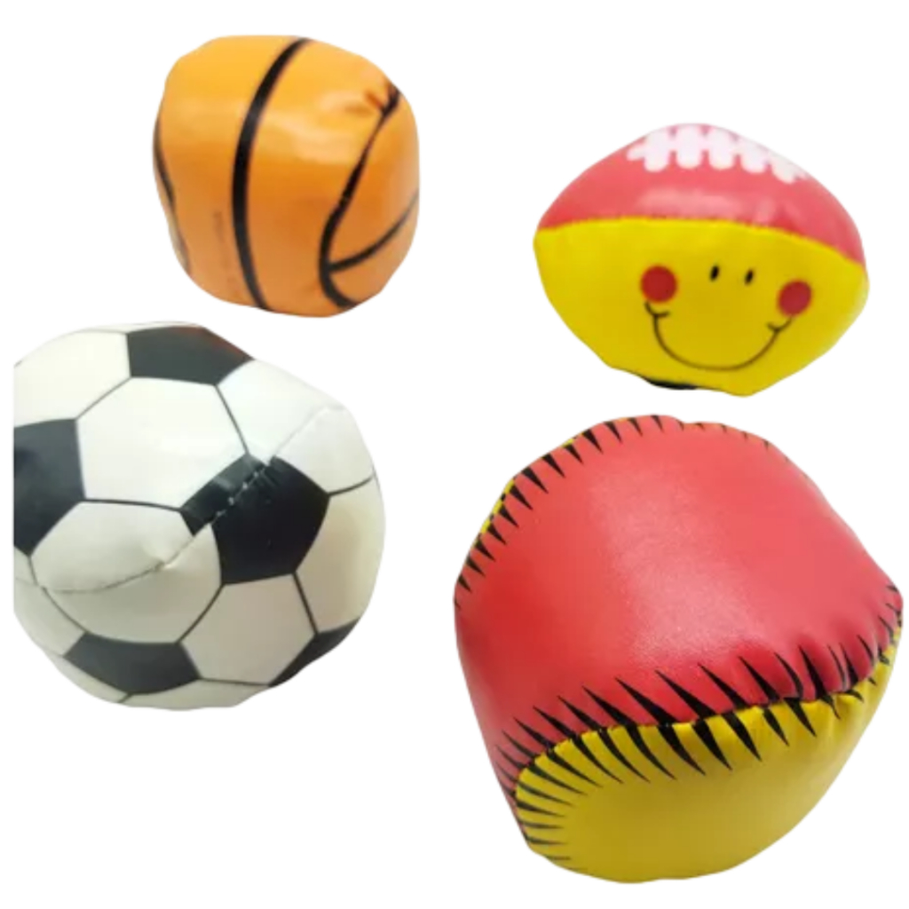 Bola Esportiva Mini 4 Peças Color Bebe Infantil Multiesporte | Shopee ...