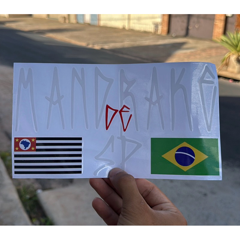 ADESIVO “MANDRAKE DE SP” | Shopee Brasil