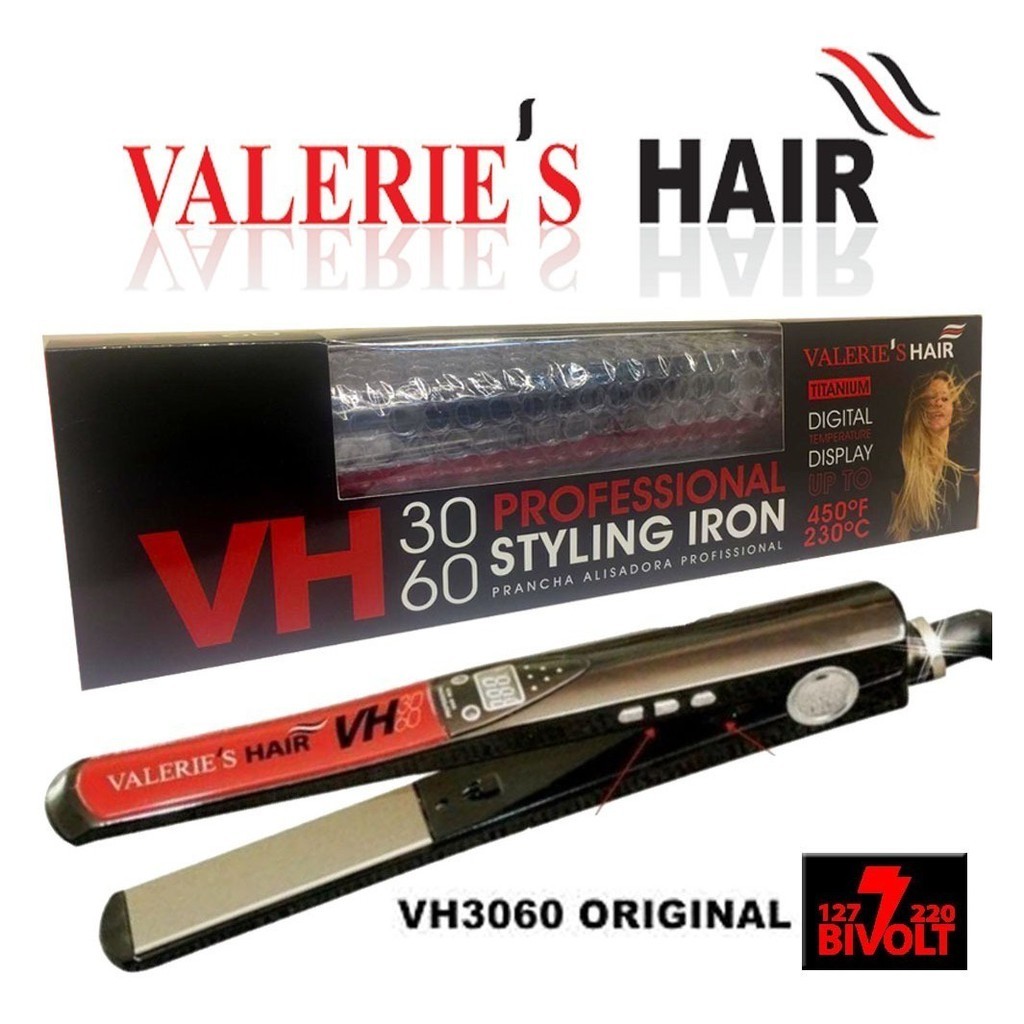 Chapinha Valerie Hair Profissional para progressivas VH3060 450 graus ...