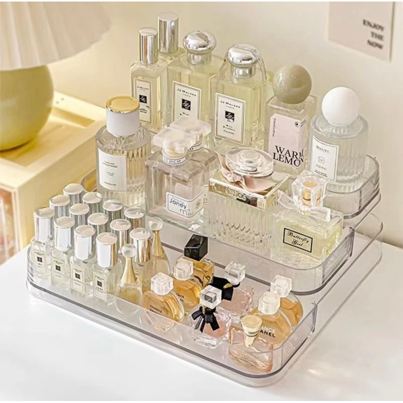 Expositor de Perfumes Cosméticos 3 Andares Multiuso Organizador ...