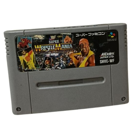 JOGO DE SUPER FAMICOM - SUPER NINTENDO - WWF SUPER WRESTLE MANIA (USADO ...