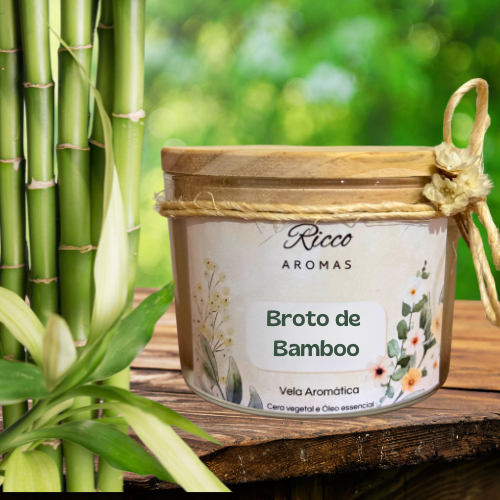 Vela Aromática Artesanal Perfumada Decorada120g Ricco Aromas - Aroma ...