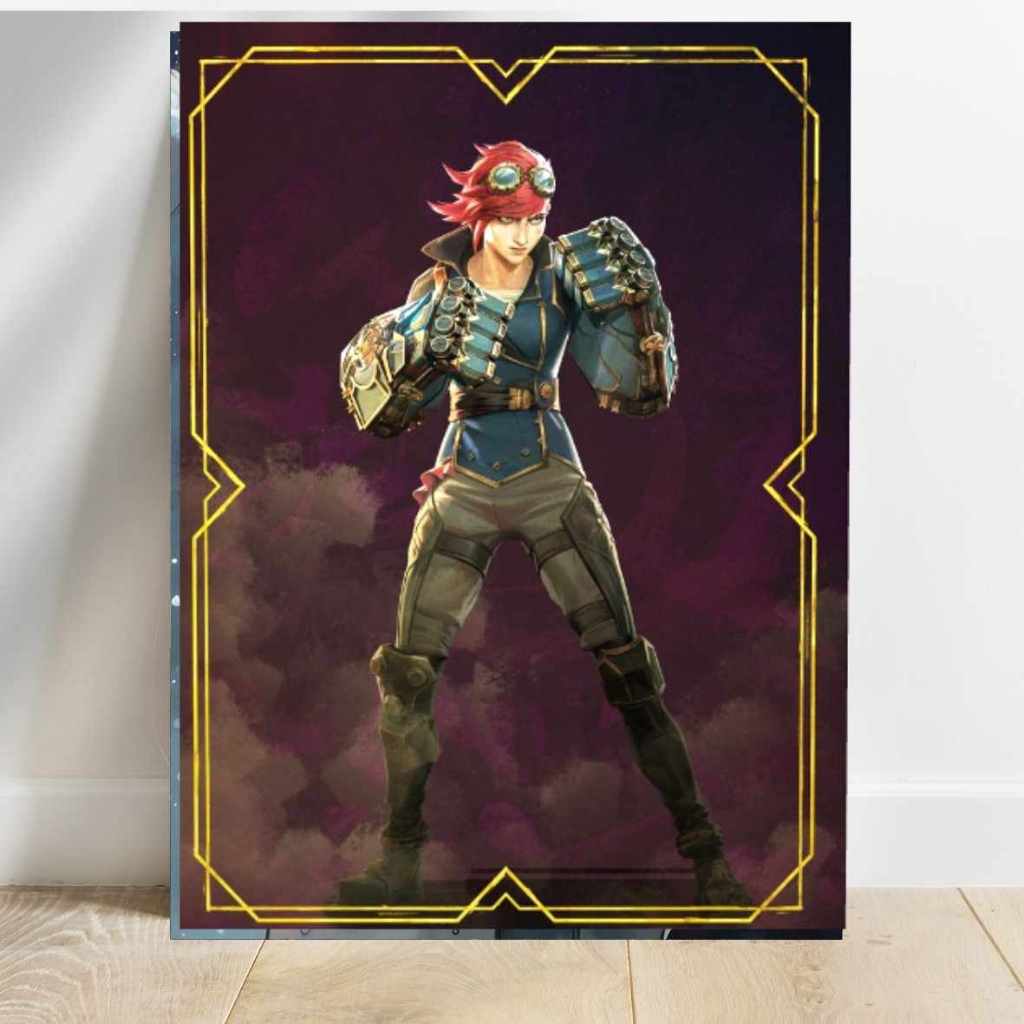 Quadro alta qualidade em MDF arcane league of legends vi | Shopee Brasil