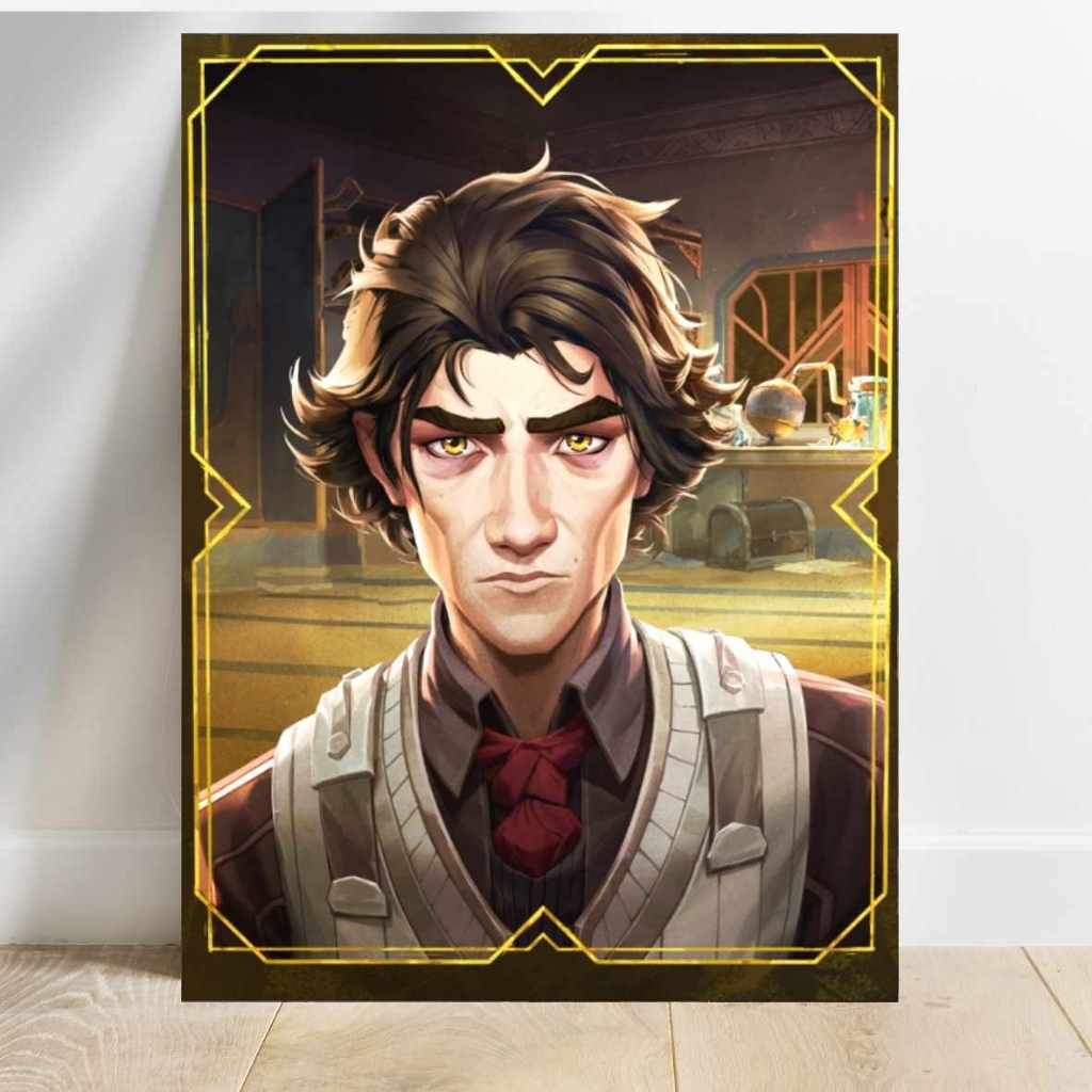 Quadro alta qualidade em MDF arcane league of legends victor | Shopee ...