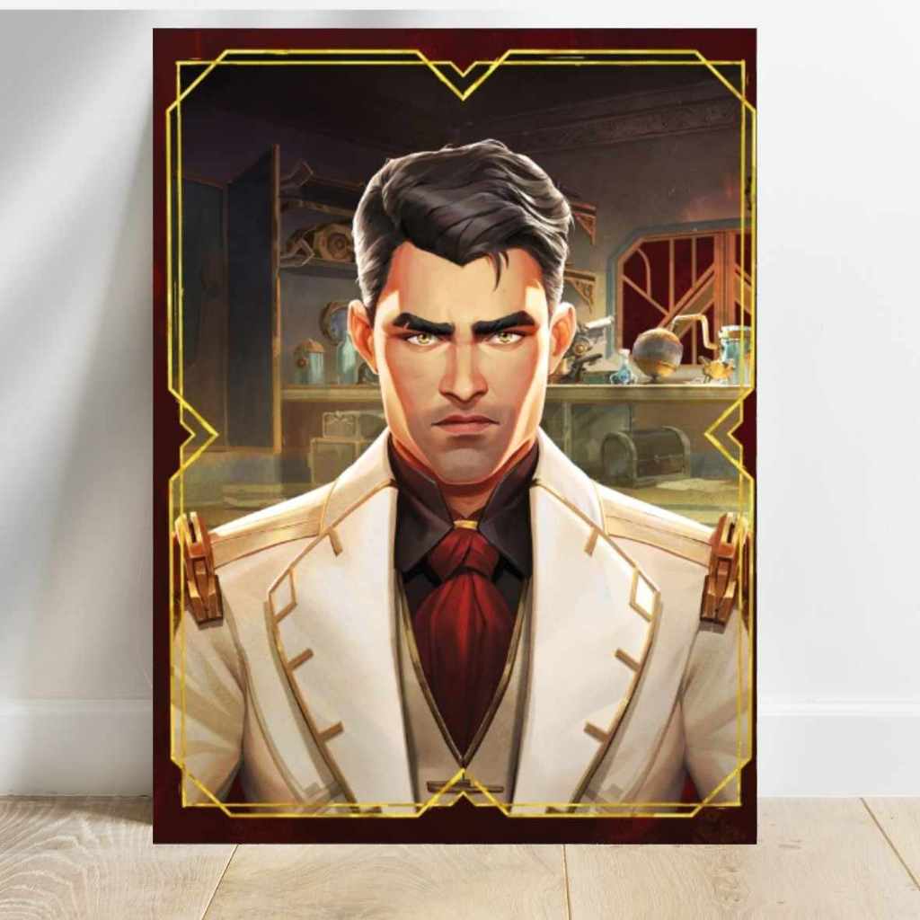 Quadro alta qualidade em MDF arcane league of legends jayce | Shopee Brasil