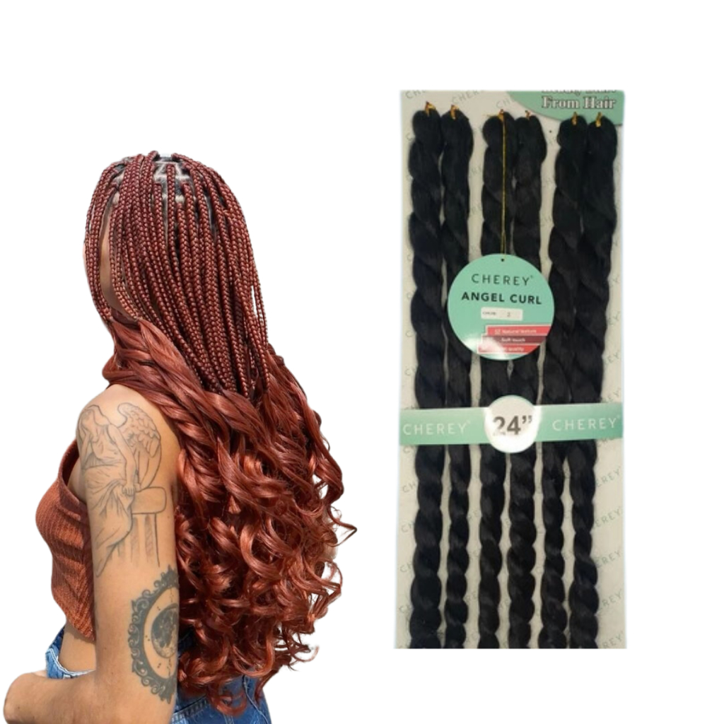Cabelo Jumbo Angel Curl 300g Pacotão Cherey | Shopee Brasil