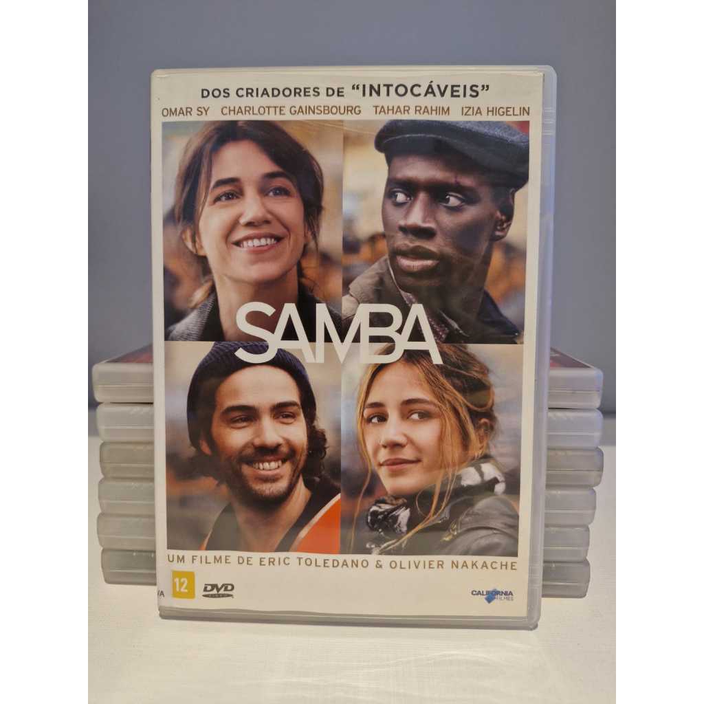 SAMBA - Omar Sy Charlotte Gainsbourg - DVD - Original | Shopee Brasil