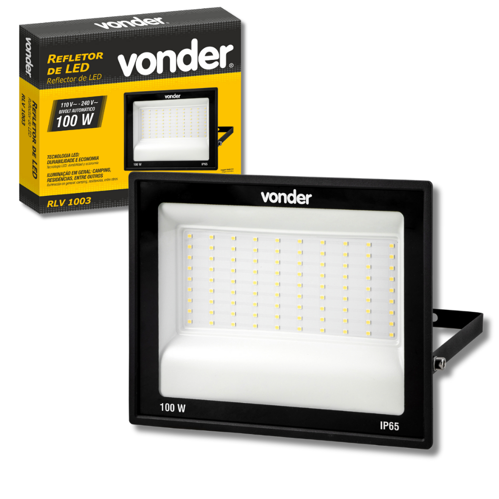 Holofote Refletor Super Forte Led 20w/50w/100w Bivolt Prova D'água Avant Pronta Entrega | Shopee ...