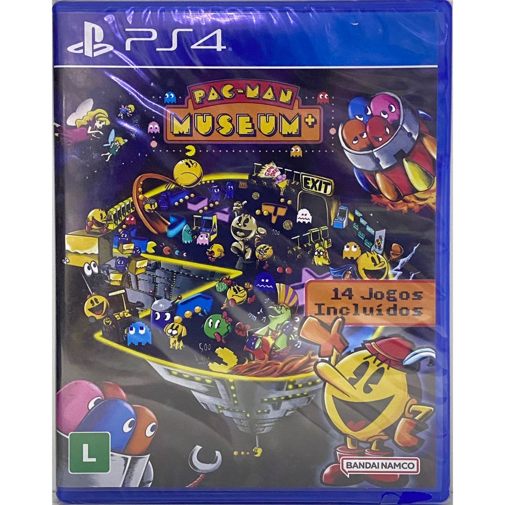 Pac-man Museum+ - PS4 - Original | Shopee Brasil