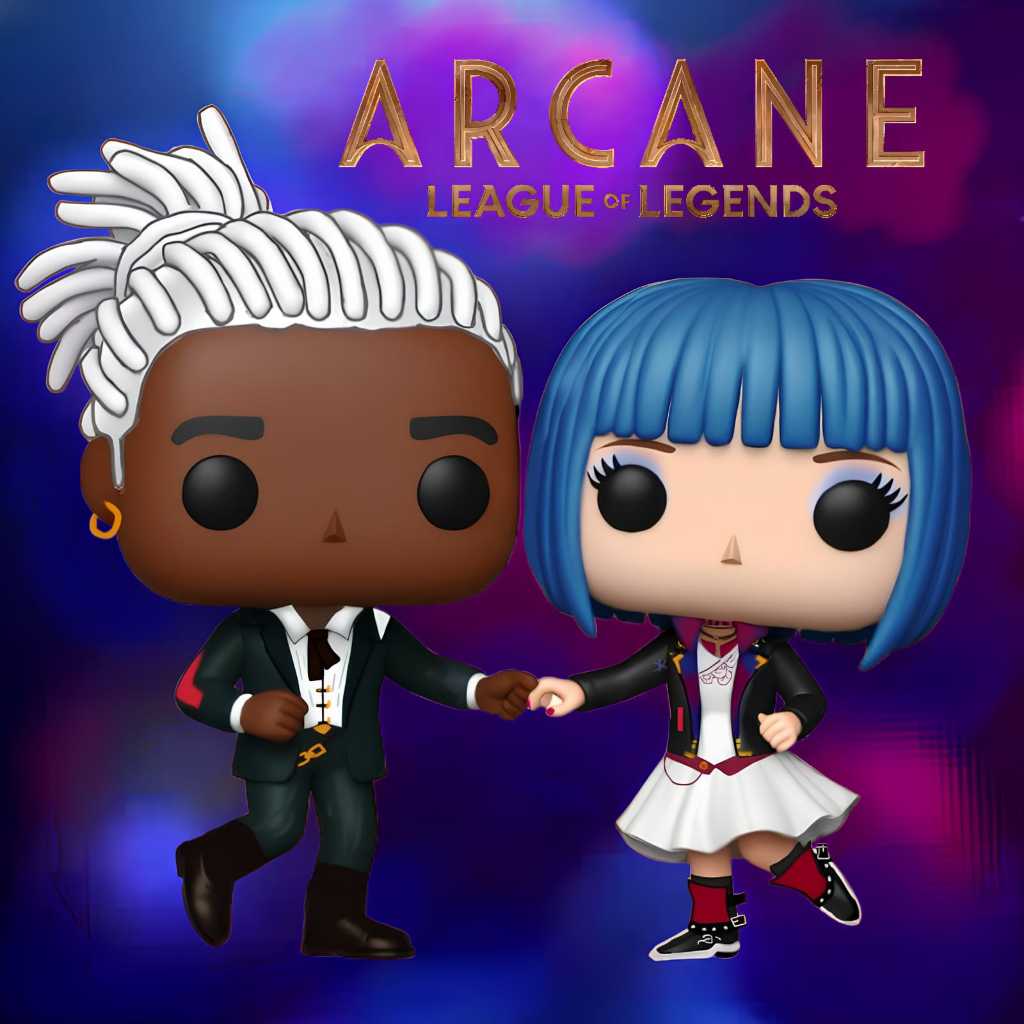 Funko Jinx/Powder E Ekko Arcarne league of legends | Shopee Brasil