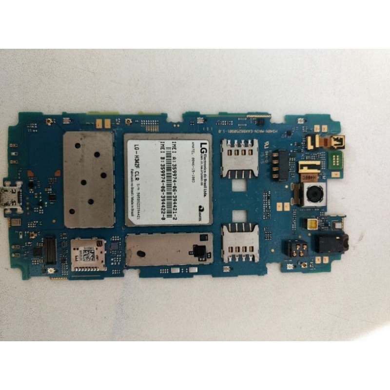 Placa Mae Celular LG Joy Tv H222t Bom Estado Leia descrição Anuncio ...