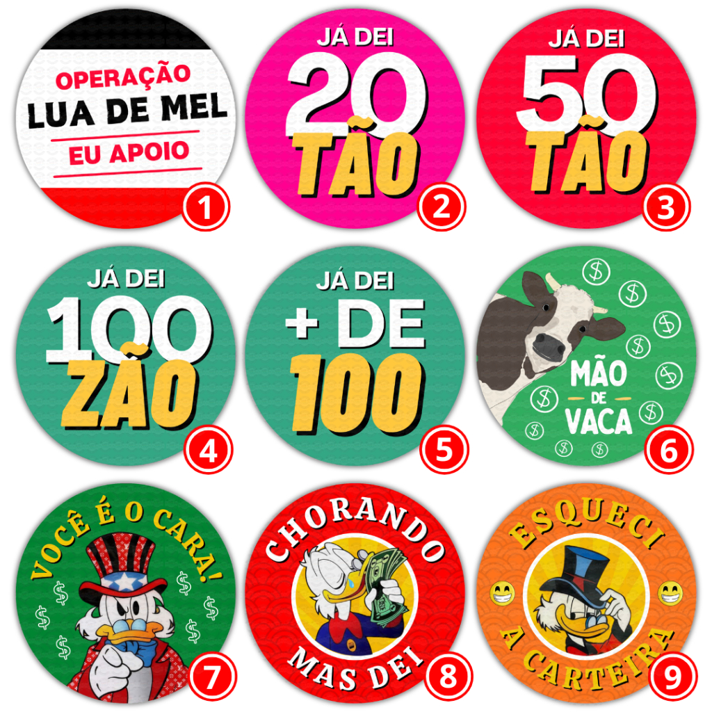 Kit Adesivos Divertidos HORA DA GRAVATA Noivo Operação Lua De Mel ...