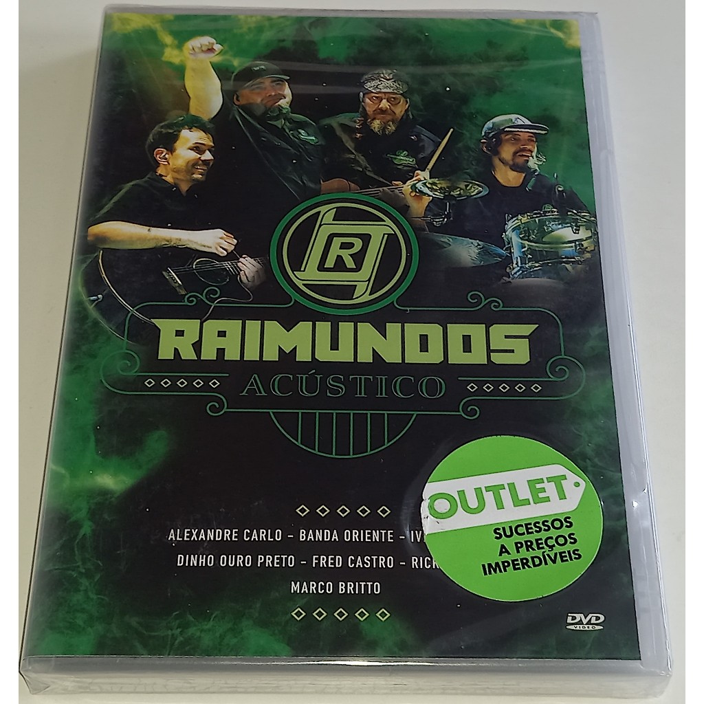 Dvd+cd Raimundos - Acústico (digipack/lacrado) | Shopee Brasil