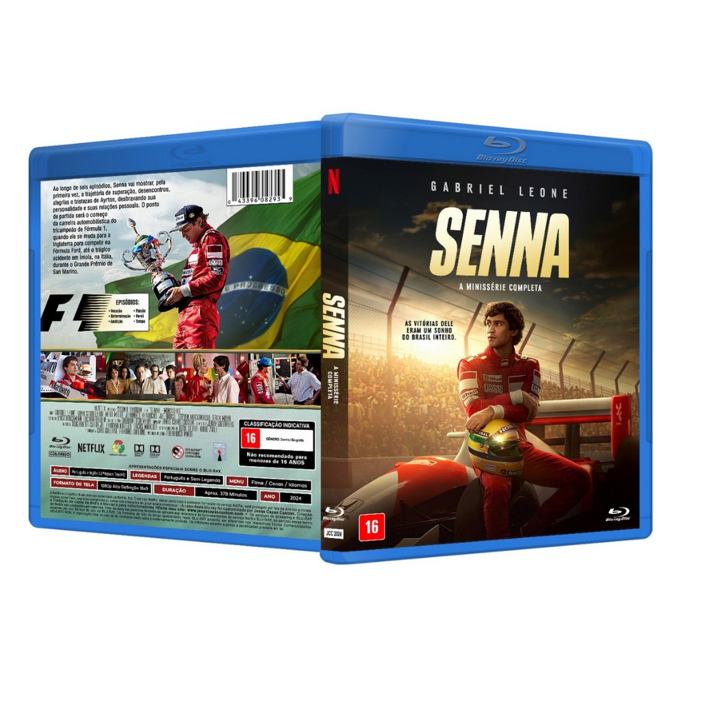Blu-ray: Senna - A Mini Serie [PERSONALIZADO] | Shopee Brasil