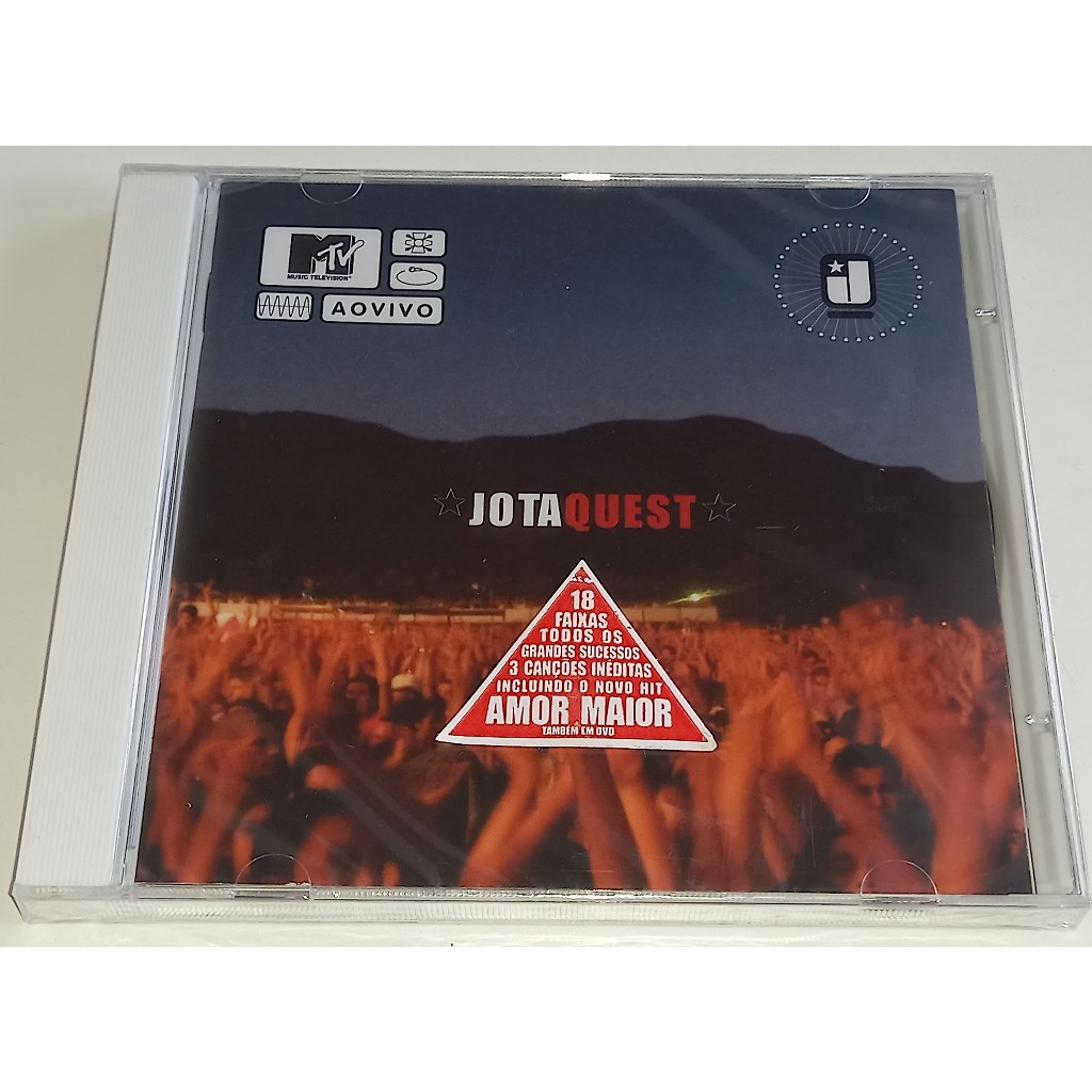 Cd Jota Quest - Mtv Ao Vivo (lacrado) | Shopee Brasil