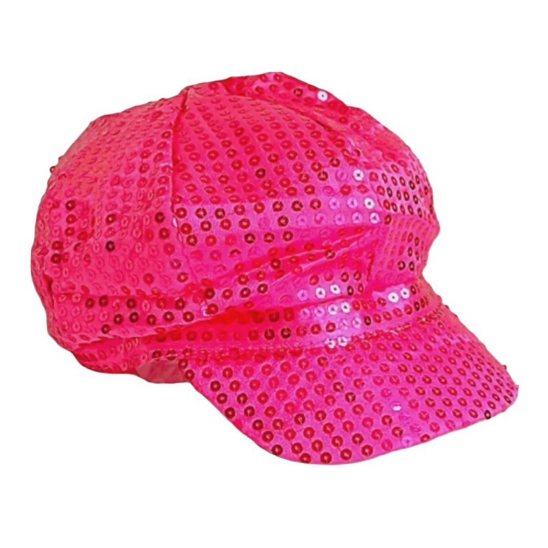 boina com paetê pink (usada) | Shopee Brasil