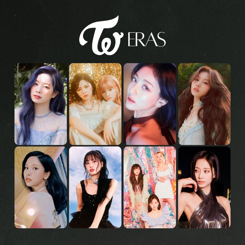 TWICE (Todas as Eras) | Kit com Photocards K-pop | Shopee Brasil