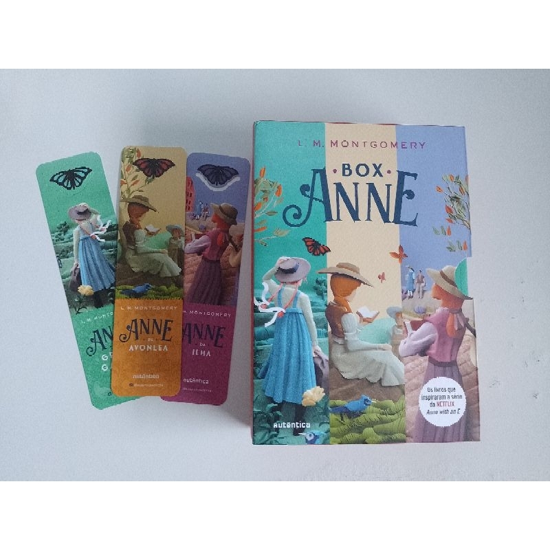 Box Anne de Green Gables + marcadores - Lucy M. Montgomery | Shopee Brasil