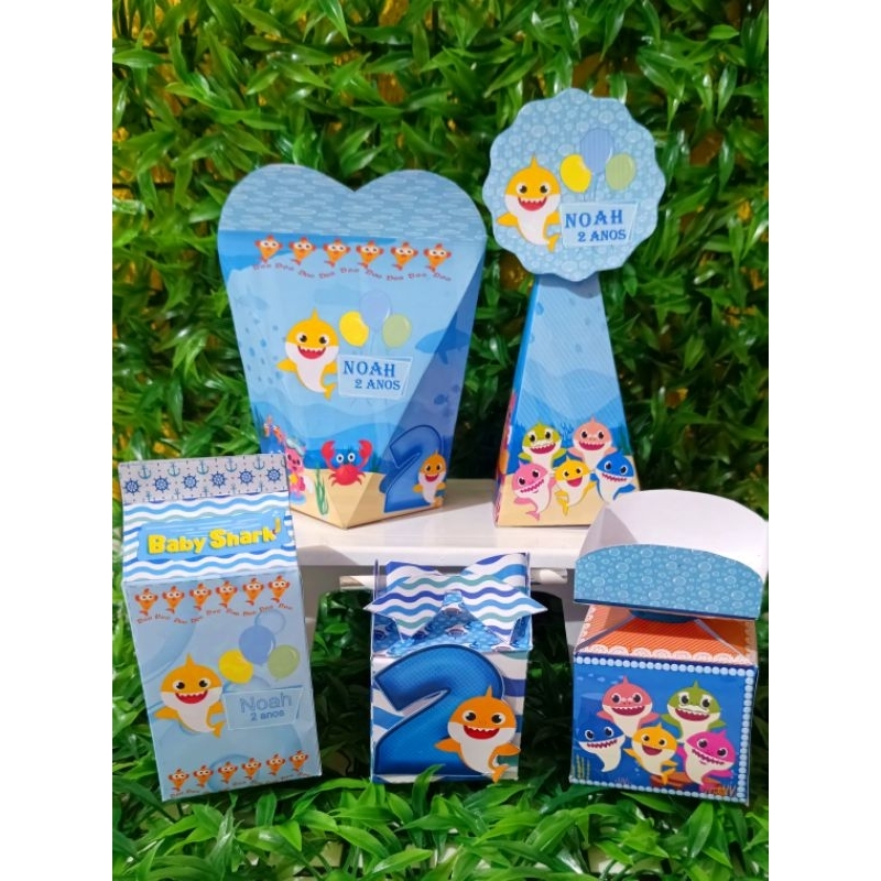 KIT PERSONALIZADO BABY SHACK | Shopee Brasil