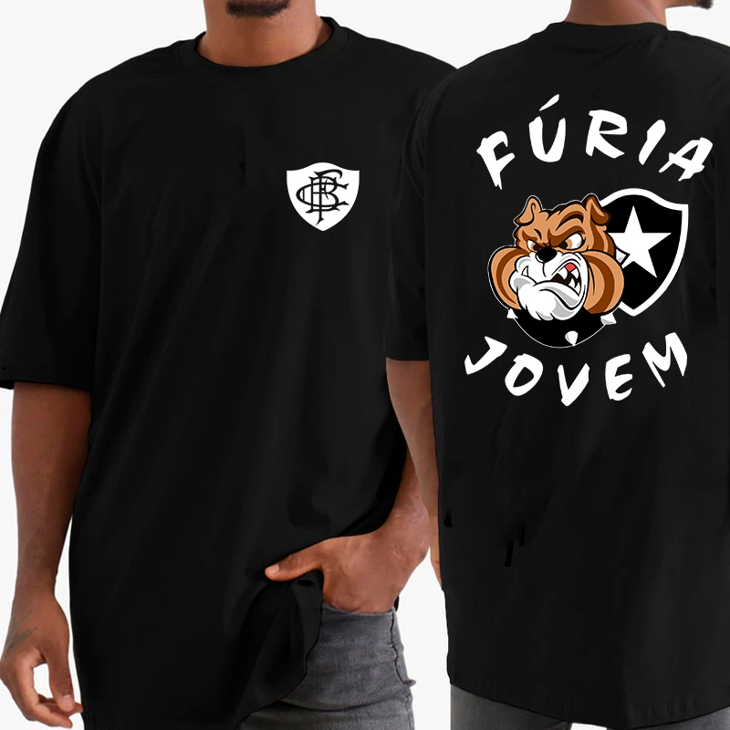 Camisa Torcedor Botafogo Furia Jovem Time Glorioso Alvinegro Futebol ...