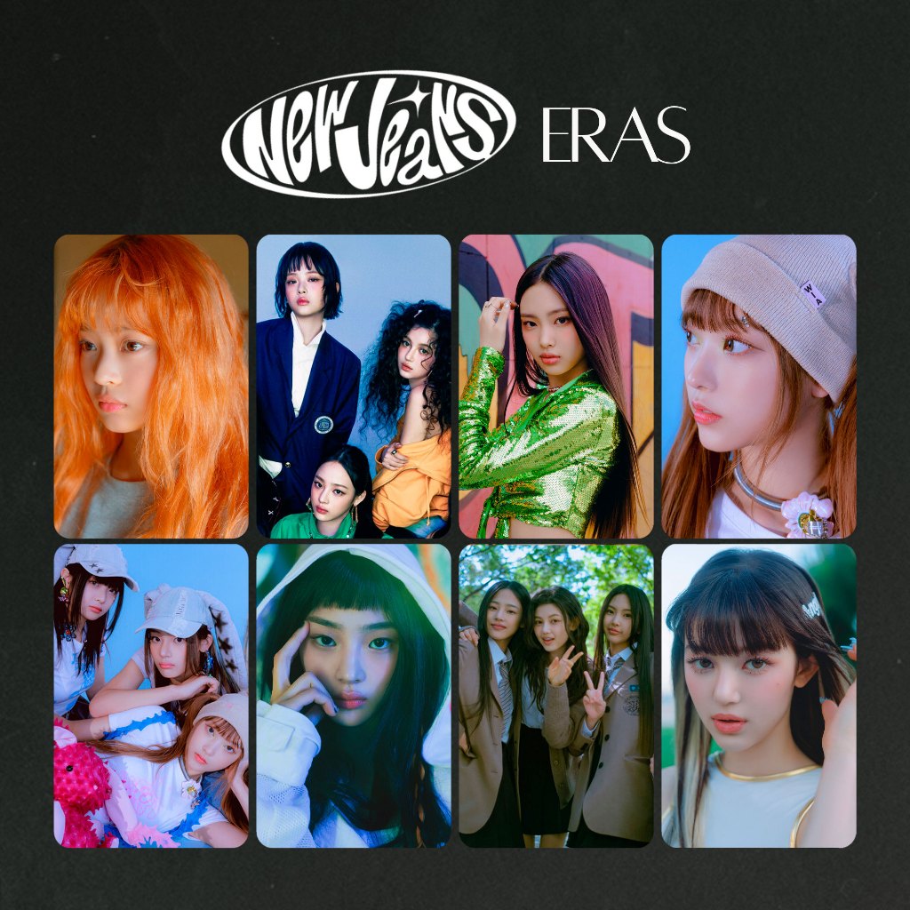 NewJeans (Todas as Eras) | Kit com Photocards K-pop | Shopee Brasil