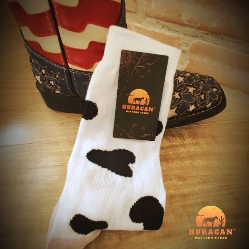 Meia Country - Cow | Shopee Brasil