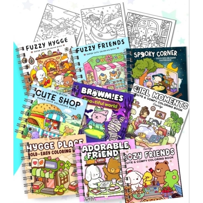 Livro de Colorir Bobbie Goods Todos Volumes Caderno de Desenho Pintura ...